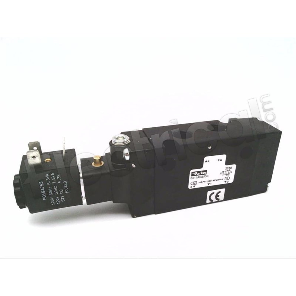 Parker B511ADB53C Solenoid Valve Valve