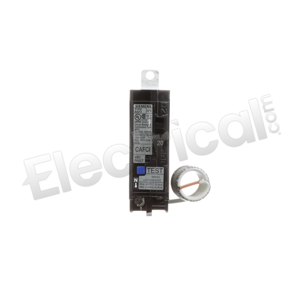 BA120AFC Siemens 20A 1P Molded Case Circuit Breaker