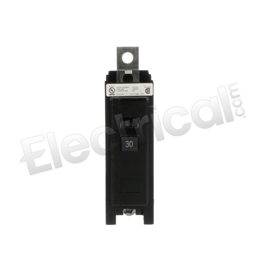 BAB1030 Eaton 30A 1P Quicklag Molded Case Circuit Breaker