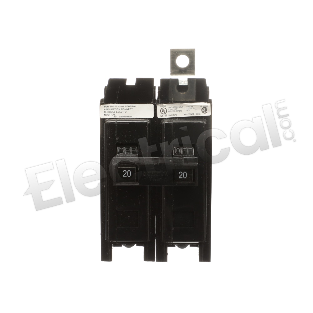 Eaton Cutler Hammer BAB2020C Molded Case Circuit Breaker