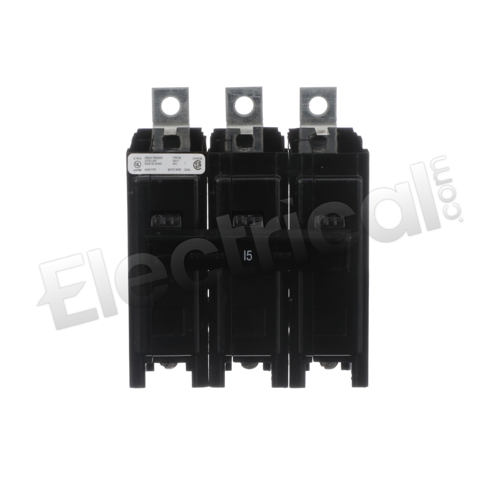 BAB3015H Eaton 15A 3P Quicklag Molded Case Circuit Breaker