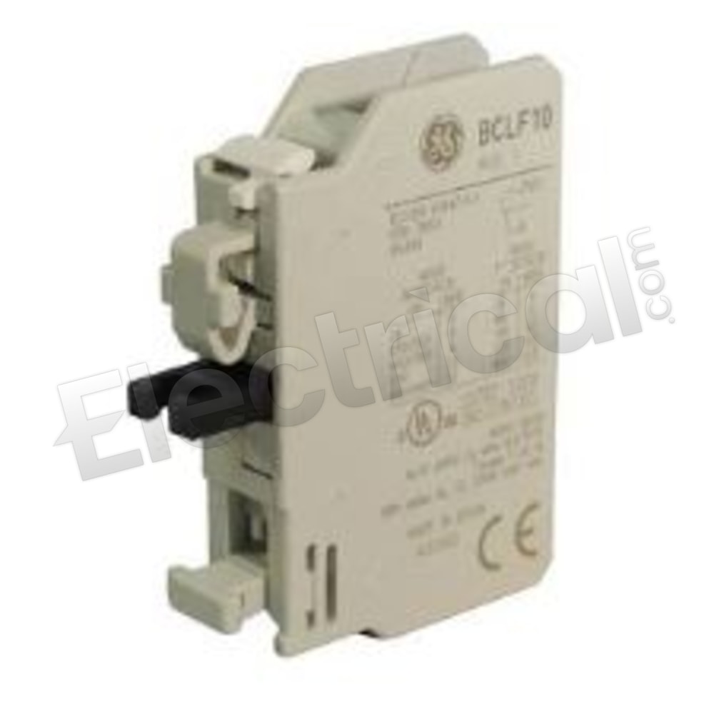 General Electric BCFL10 Contactor And Motor Starter Auxiliary Motor Control