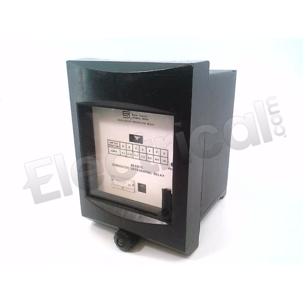Basler Electric BE1-87G-S1E-A1J-A0N0F Phase/Voltage Loss Relay Relay