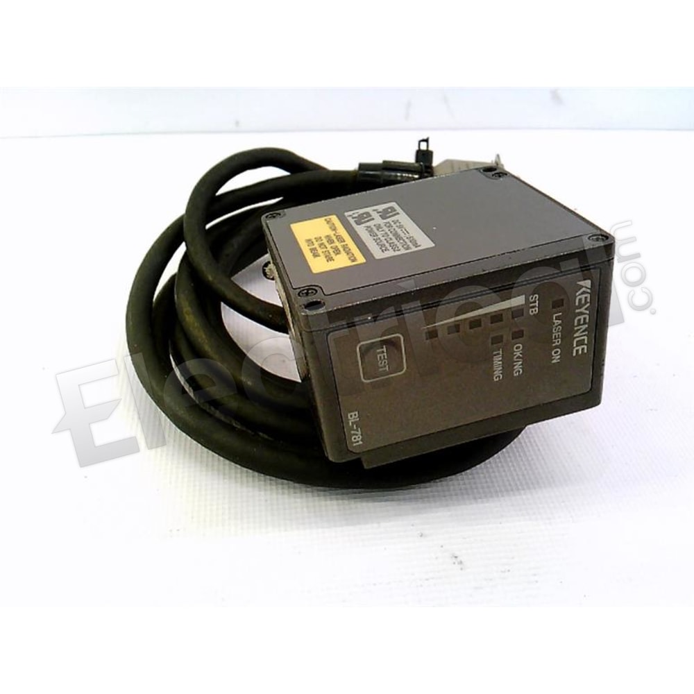 Keyence Corp BL-781 Bar Code Scanner Hand Held Bar Code Equipment