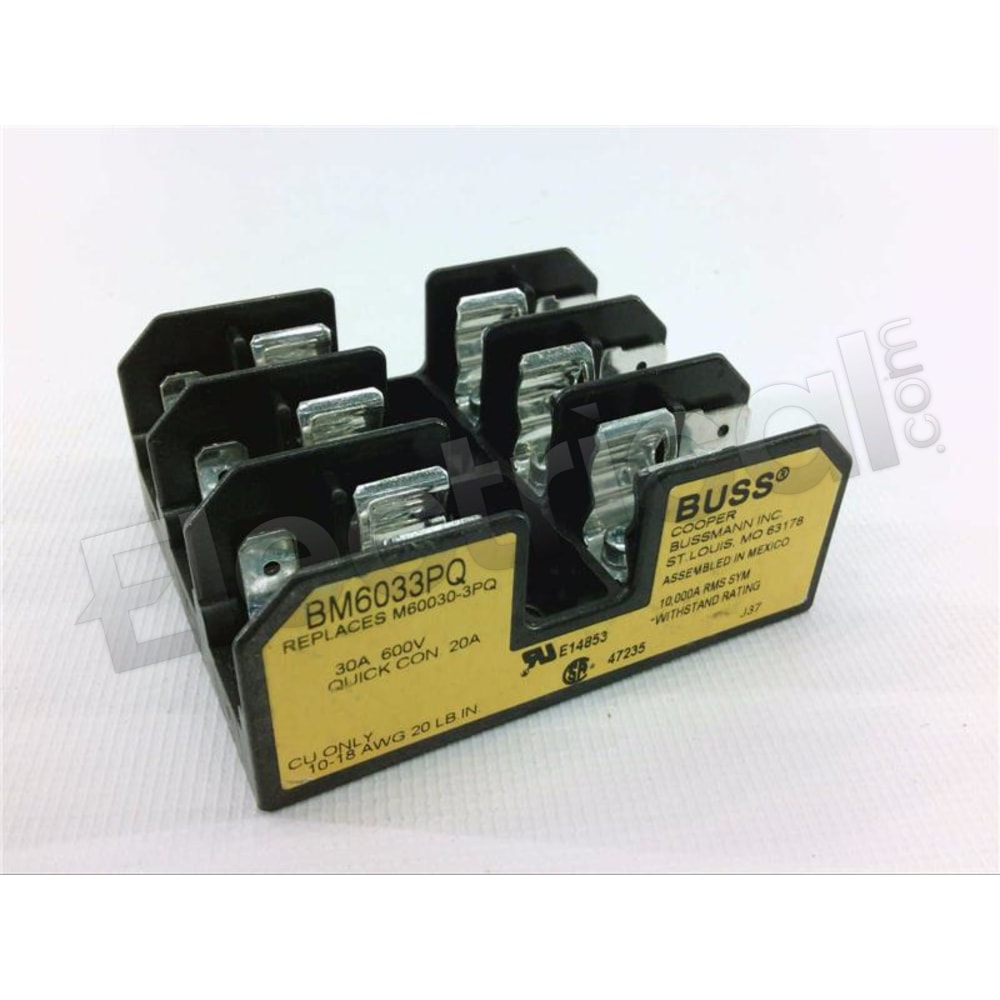 Eaton Bussmann Eaton BM603-3PQ (BM6033PQ) Fuse Part And Accessory Fuse
