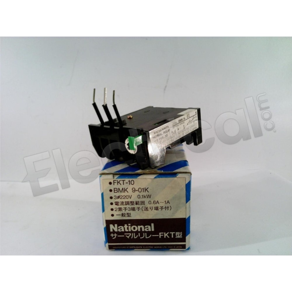 BMK9-01K Matsushita Electric Overload Relay Motor Control