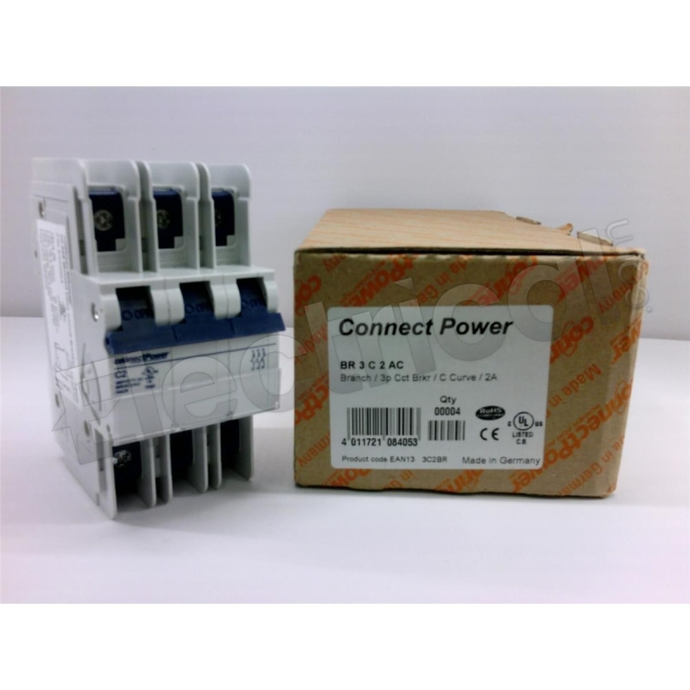 Weidmuller BR3C2AC Contactor And Motor Starter Auxiliary Circuit Breaker