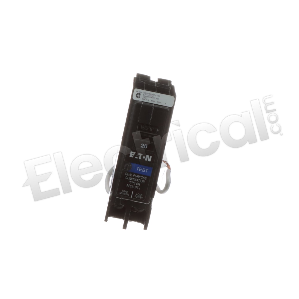 BRN120DF Eaton 20A 1P BR Series Molded Case Circuit Breaker