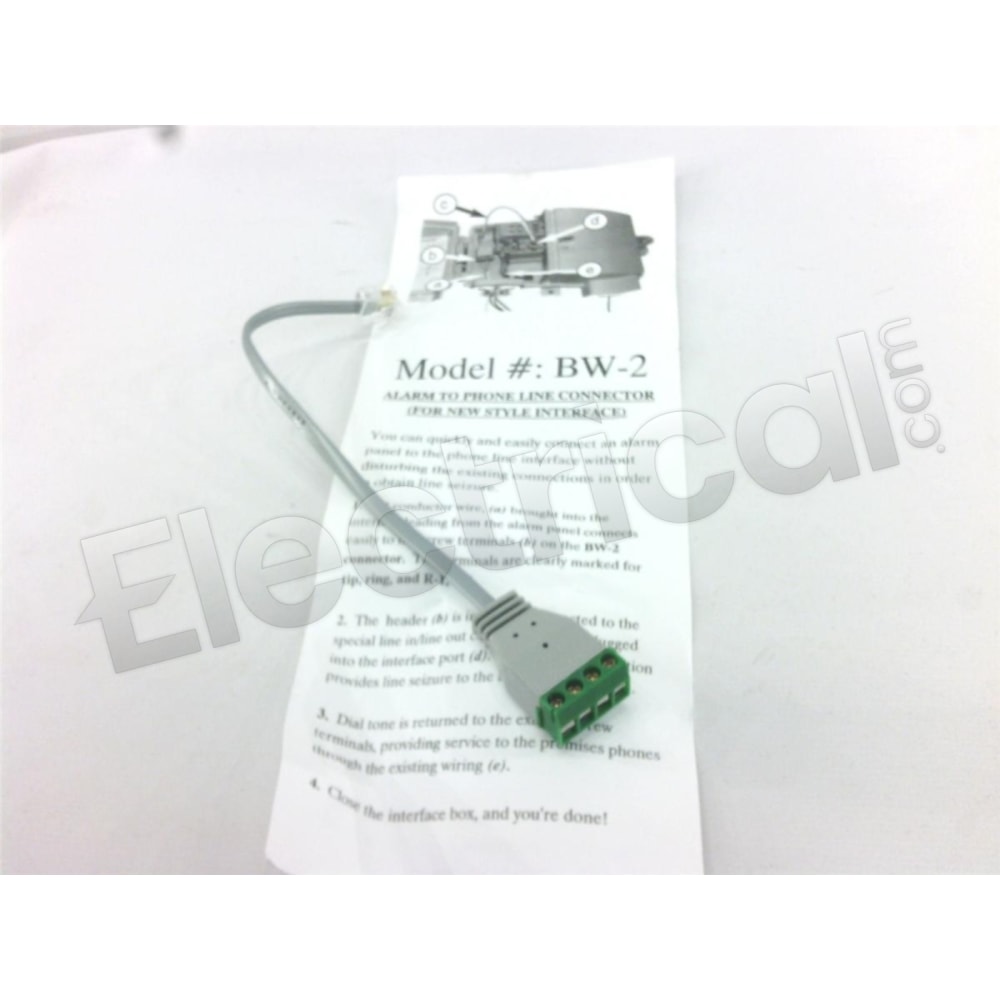 BW-2 Better Way Products Connector/Terminal/Pin Electrical Component