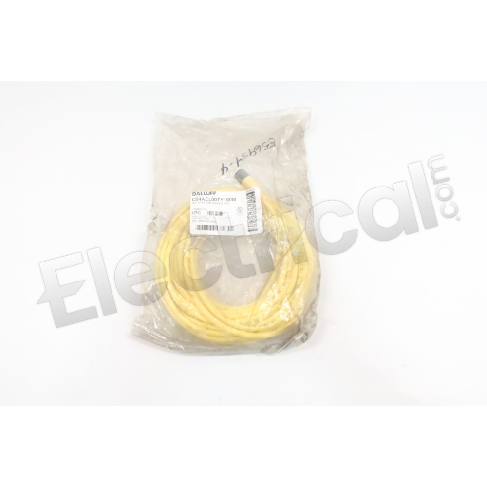 Balluff C04AEL00TY100M Cordset Cable & Wire Automation