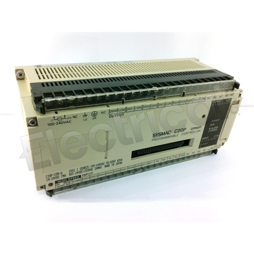 Omron C20P-CDR-A PLC Module Automation