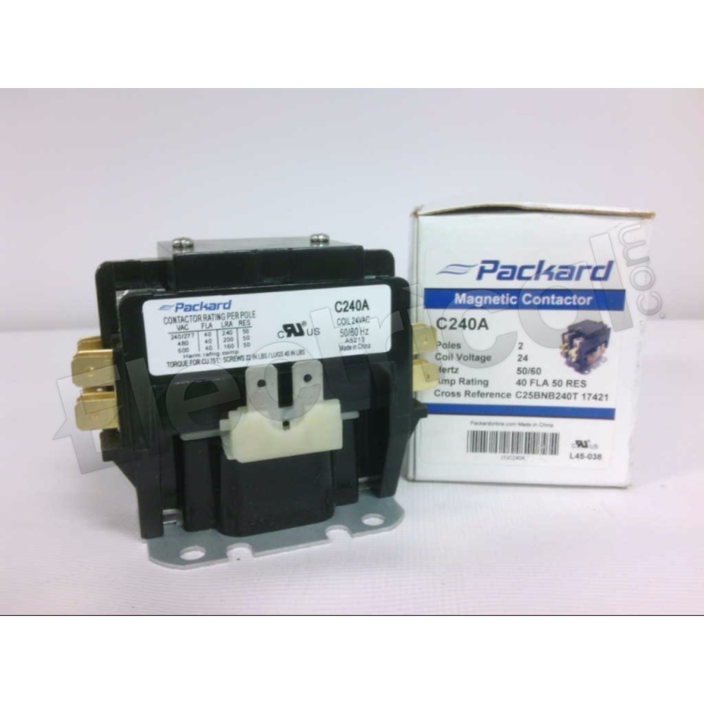 Packard C240A Contactor Motor Control
