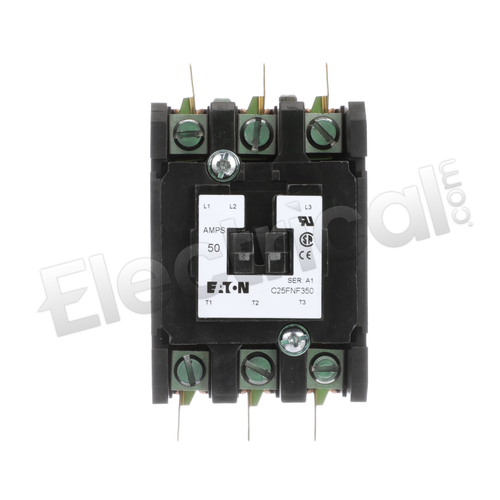 C25FNF350C Eaton C25 Series 50A Contactor