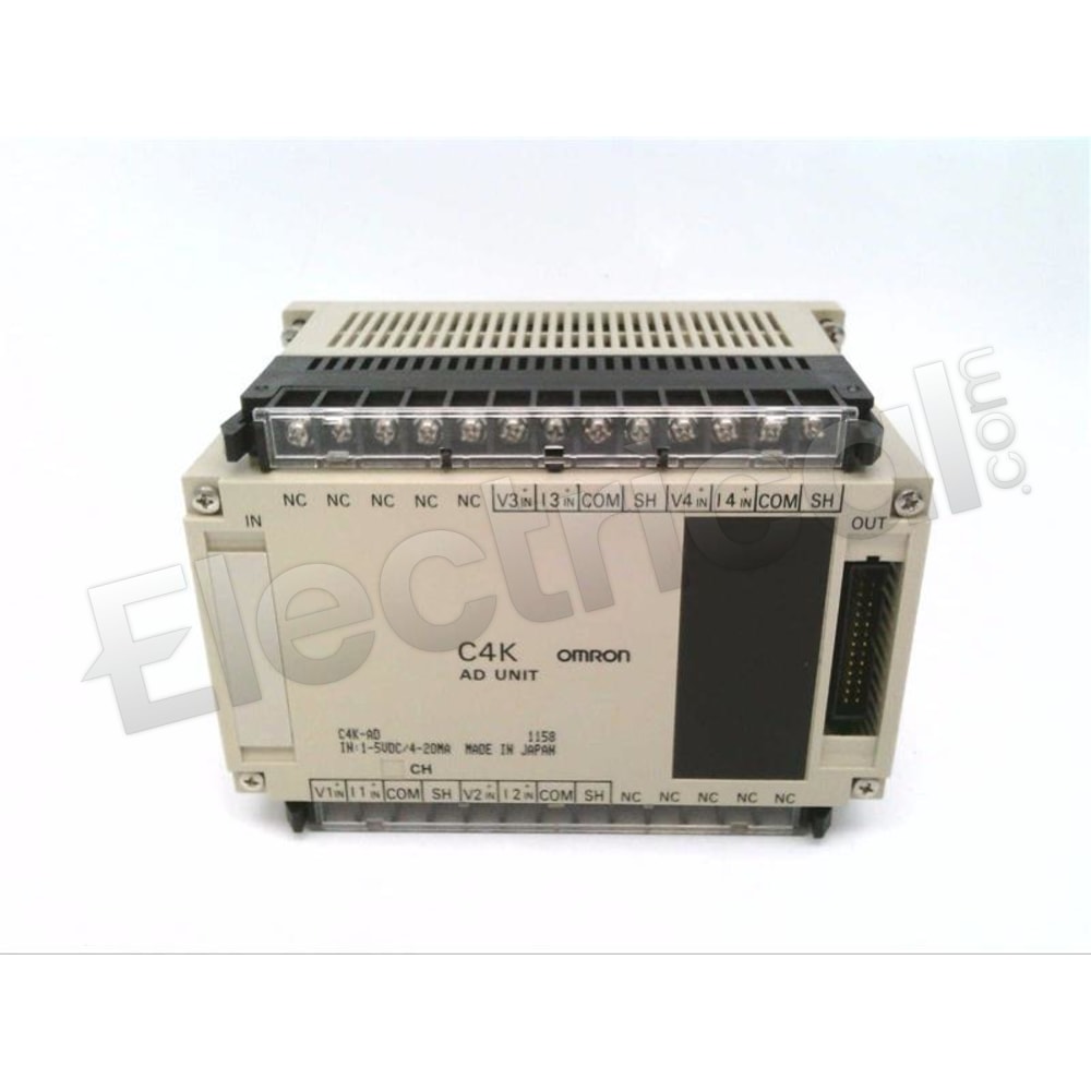 Omron C4K-AD PLC Module Automation