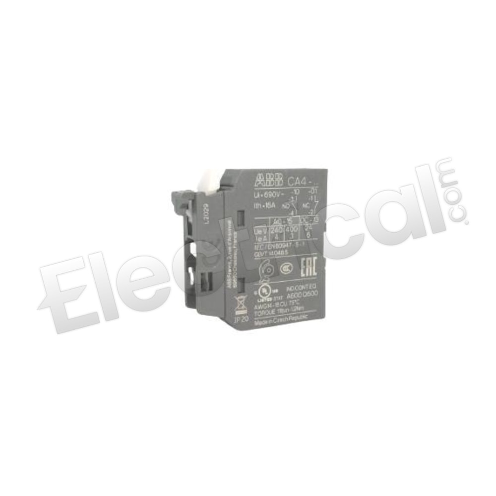 ABB CA4-10 Contactor And Motor Starter Auxiliary Circuit Breaker