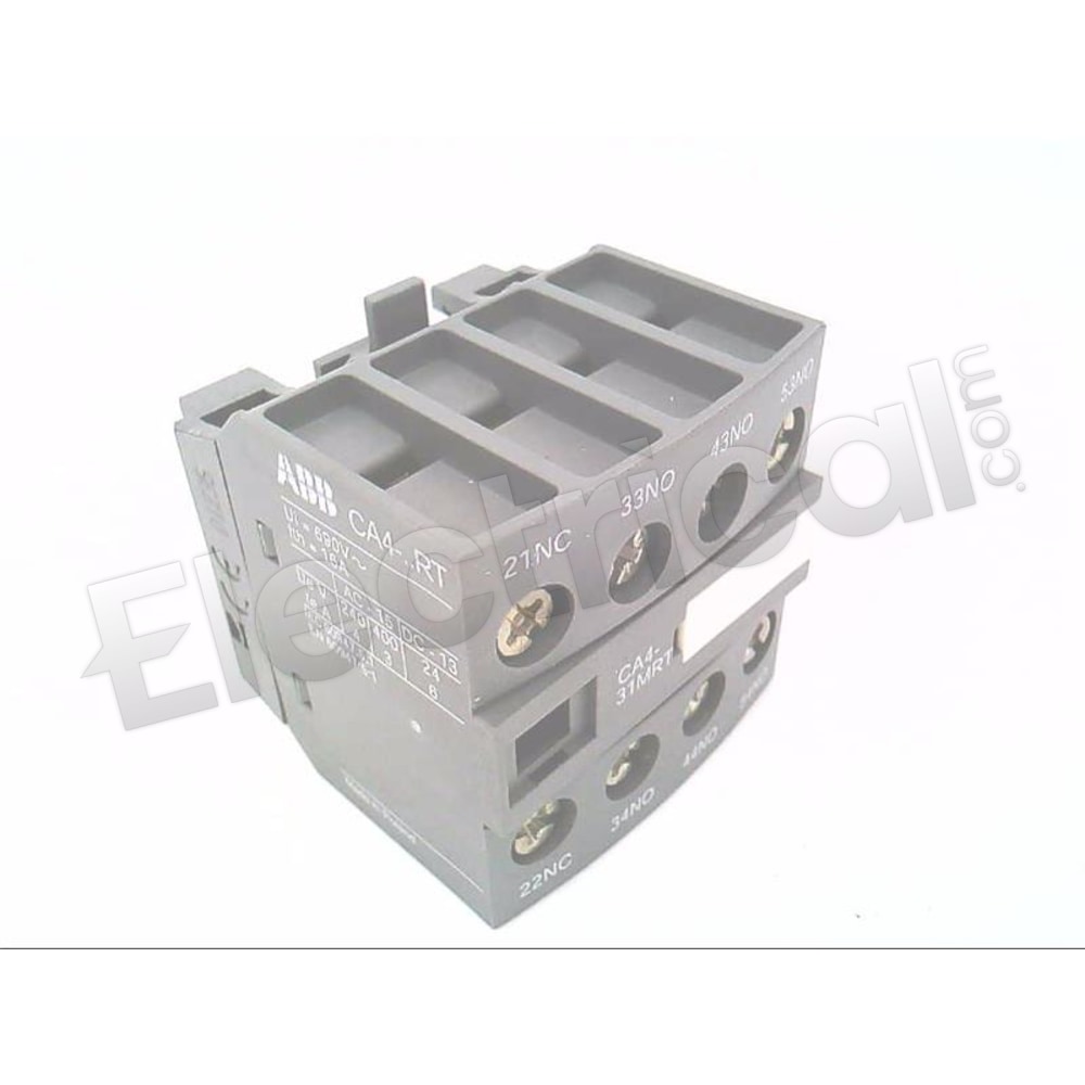 CA4-31MRT ABB Contactor And Motor Starter Auxiliary Motor Control