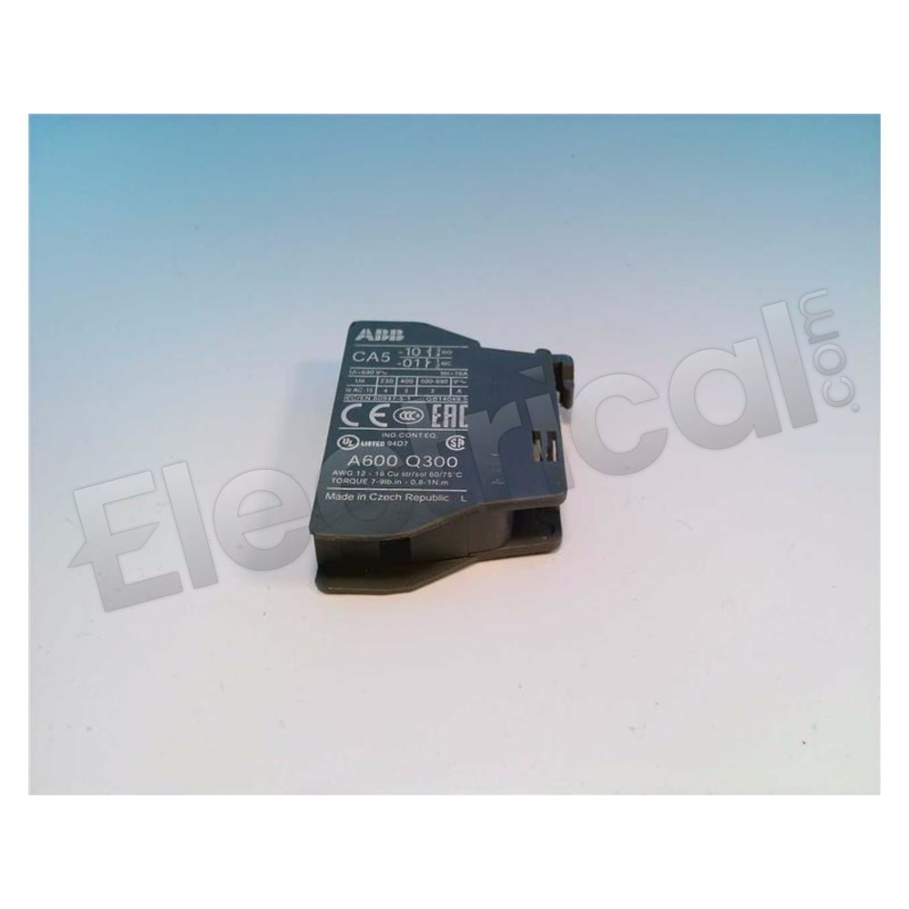 ABB CA5-10-01 Contactor And Motor Starter Auxiliary Motor Control