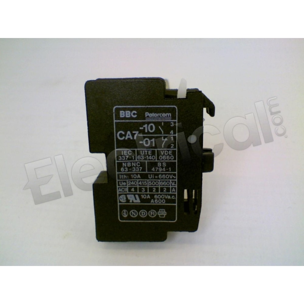 ABB CA7 Contactor And Motor Starter Auxiliary Motor Control