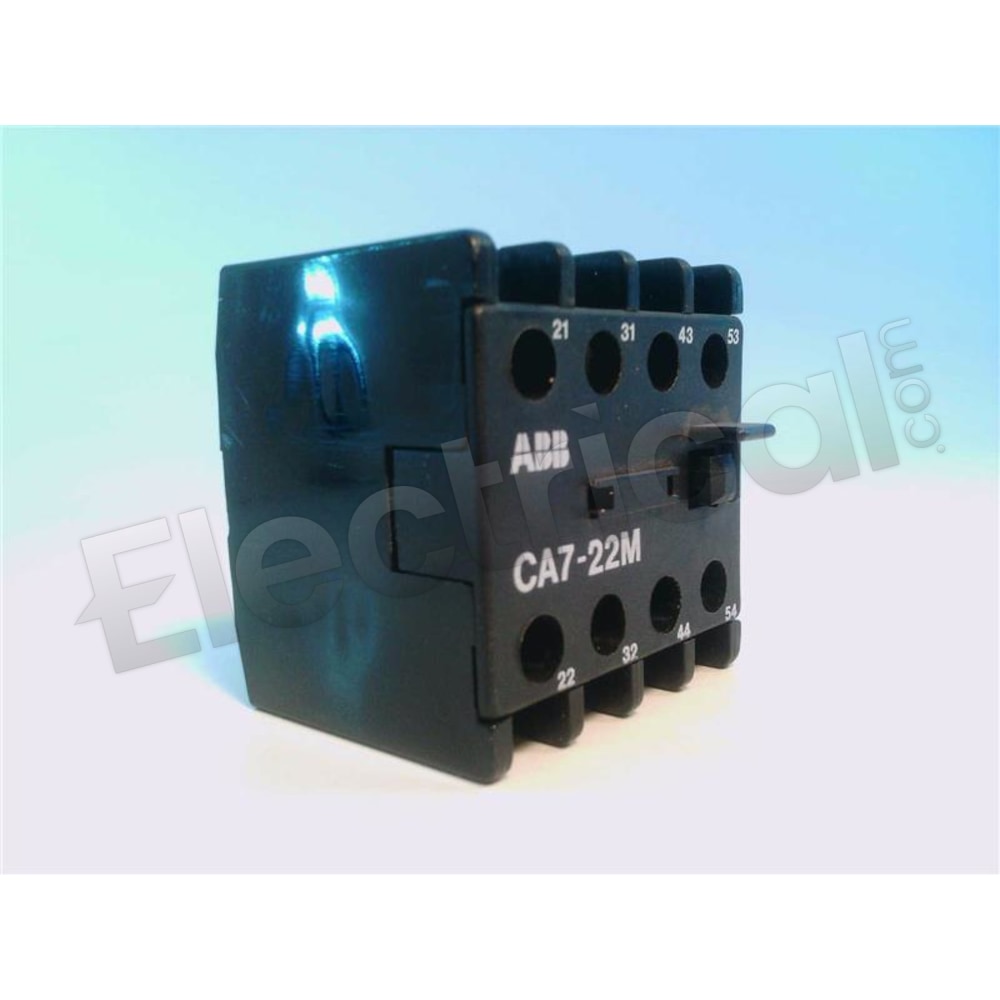 ABB CA7-22M Contactor And Motor Starter Auxiliary Motor Control