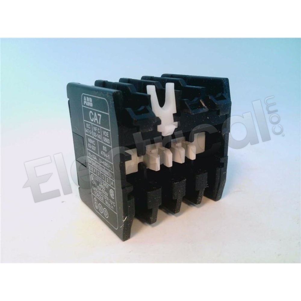 ABB CA7-40K Contactor And Motor Starter Auxiliary Motor Control