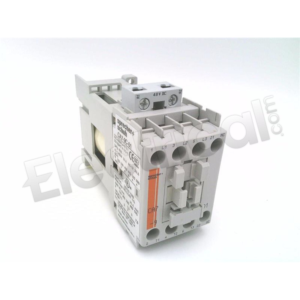 Sprecher & Schuh CA7-9C-01-48D Contactor Motor Control
