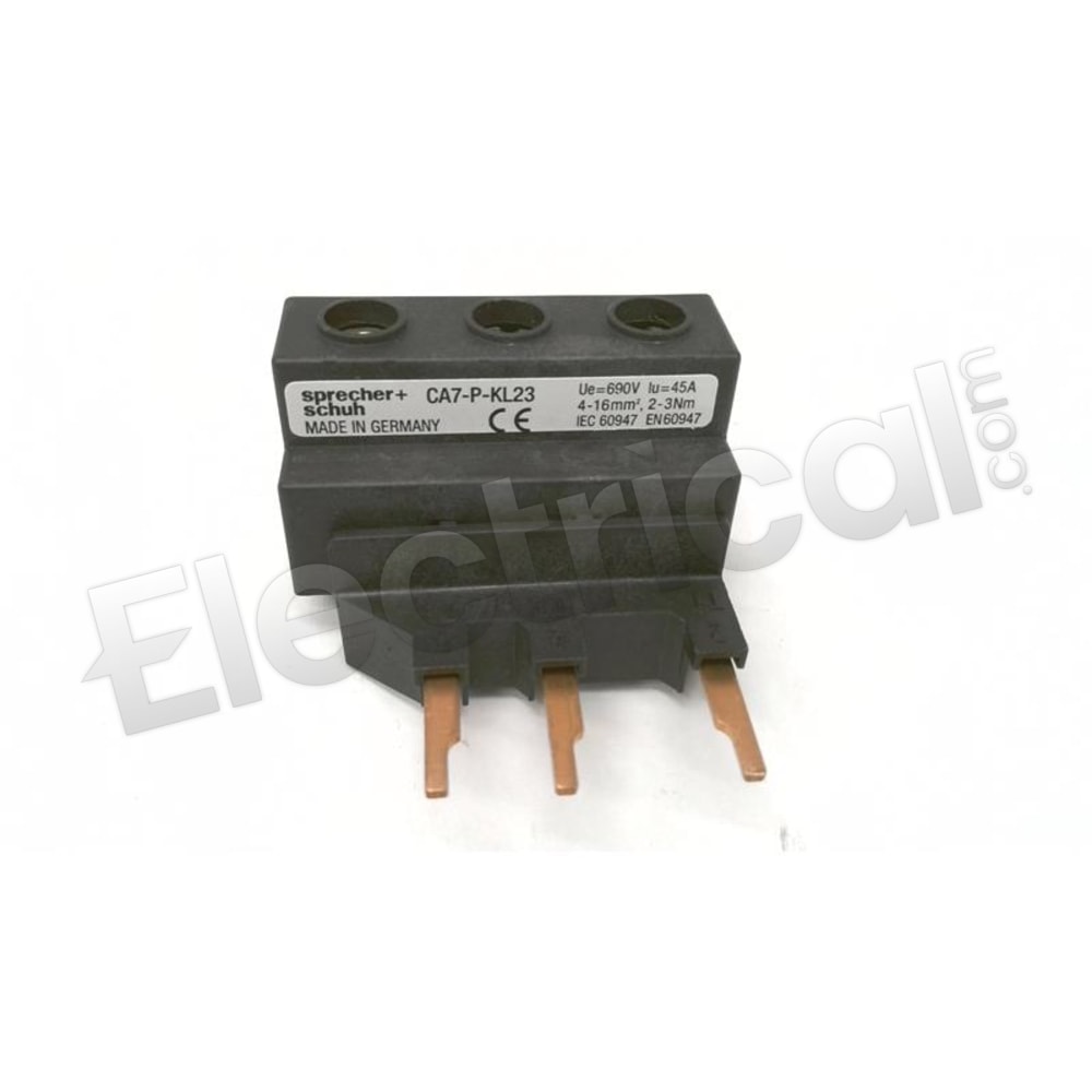 Sprecher & Schuh CA7-P-KL23 Electrical Accessory Electrical Product