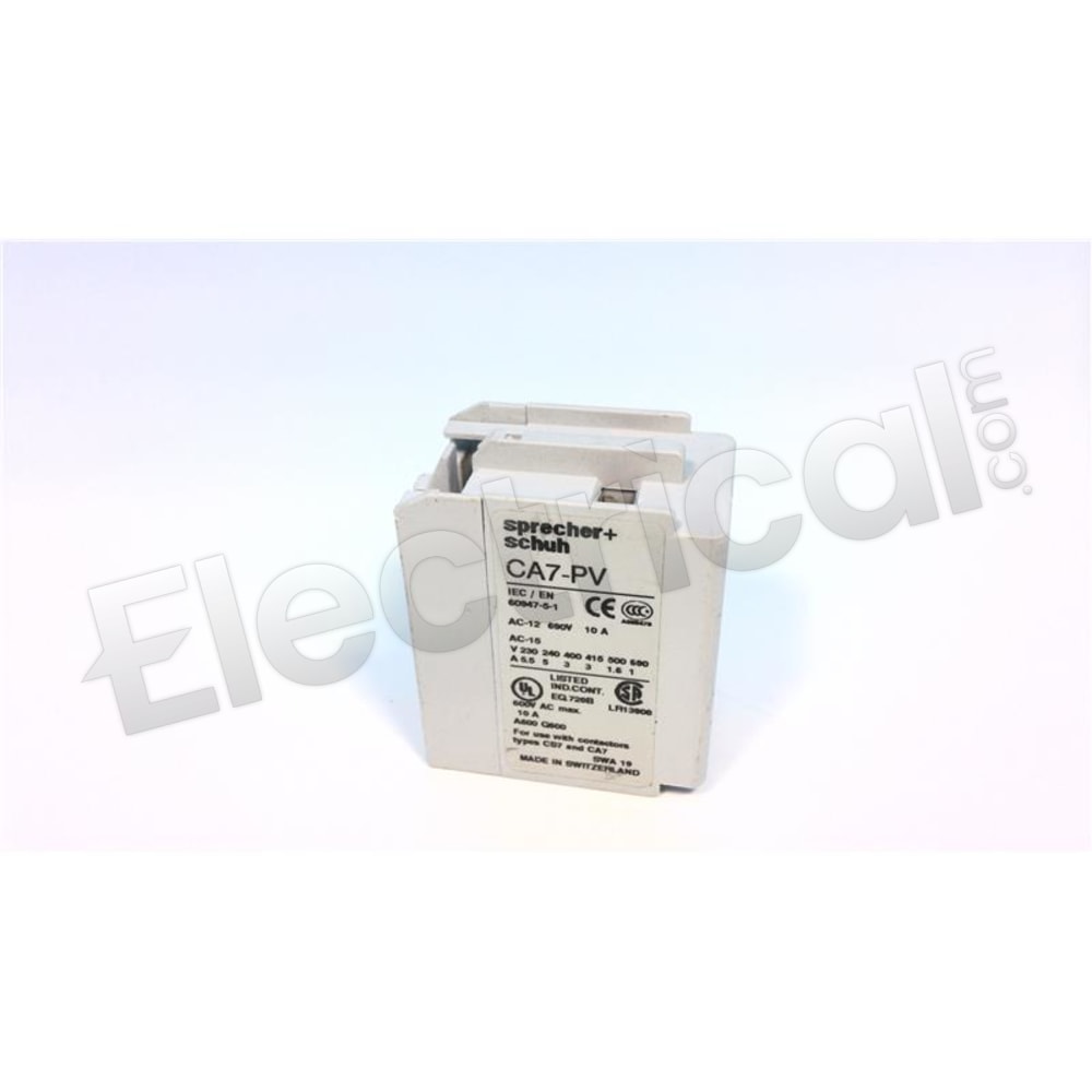 CA7-PV-11 Contactor And Motor Starter Auxiliary Motor Control