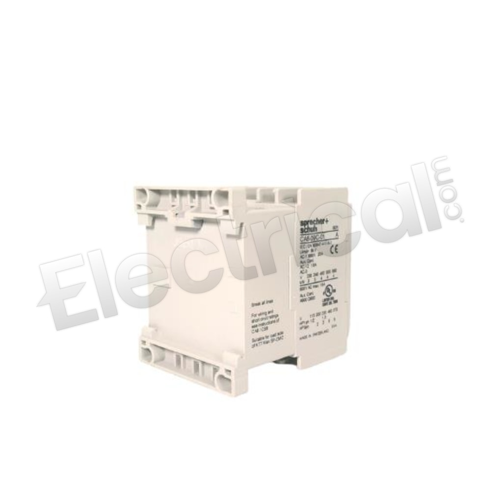 Sprecher & Schuh CA8-09C-01-24D Contactor Motor Control