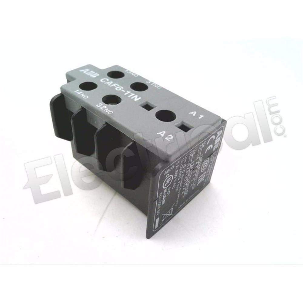 ABB CAF6-11N Contactor And Motor Starter Auxiliary Motor Control