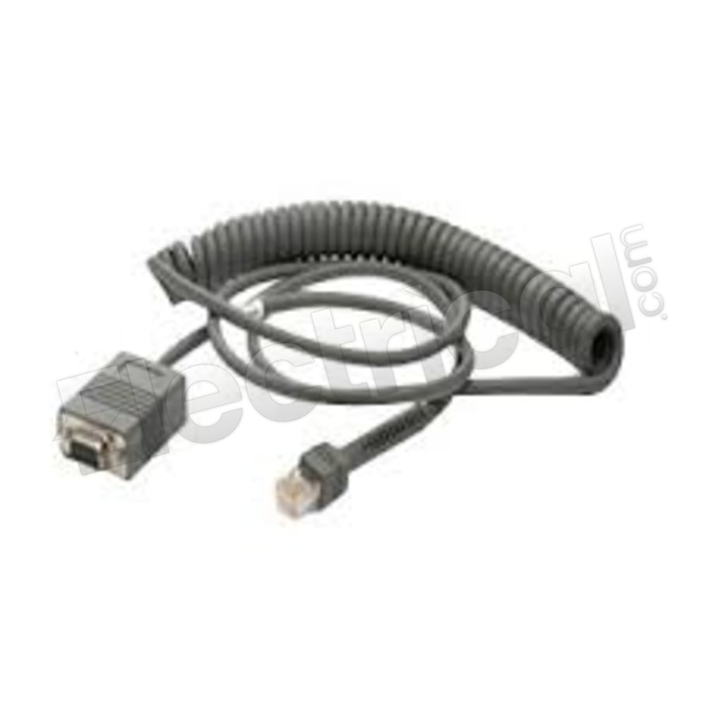 Zebra CBA-R02-C09PAR Bar Code Scanner Cable Bar Code Equipment