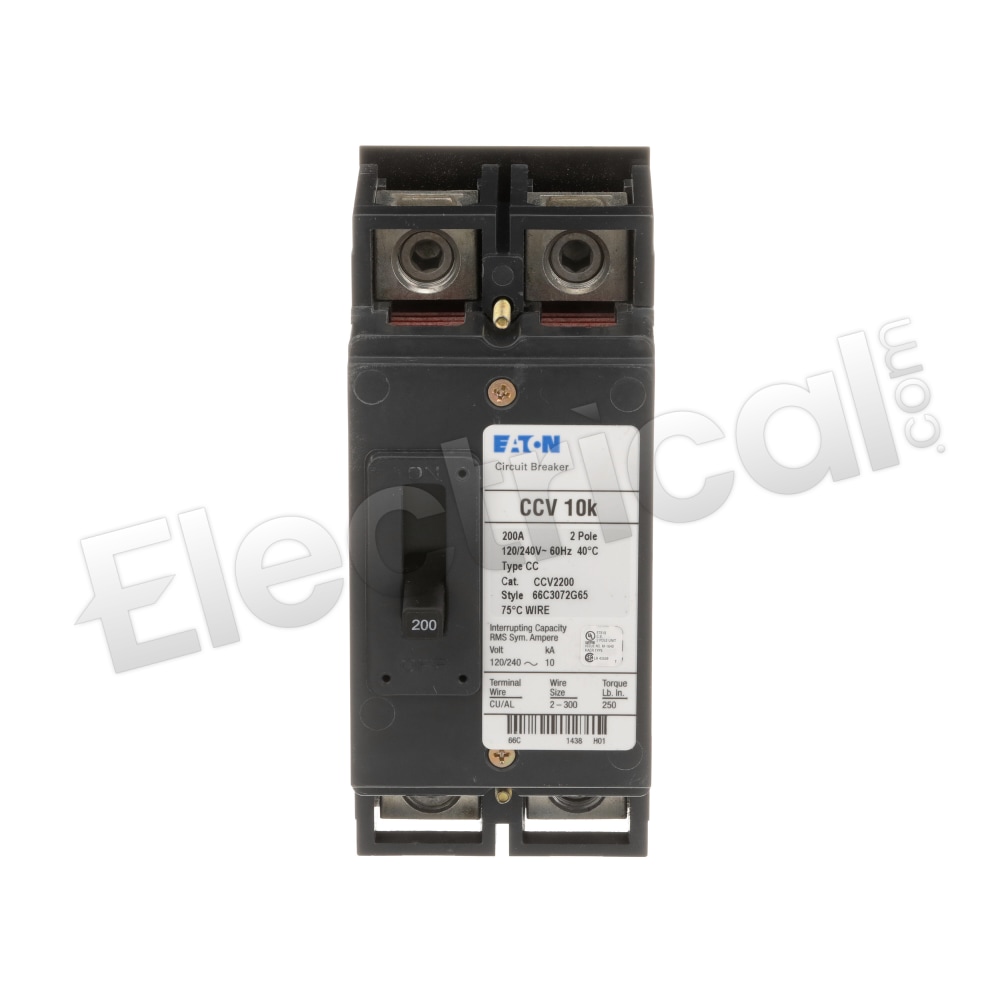 Eaton Cutler Hammer CCV2200 Molded Case Circuit Breaker