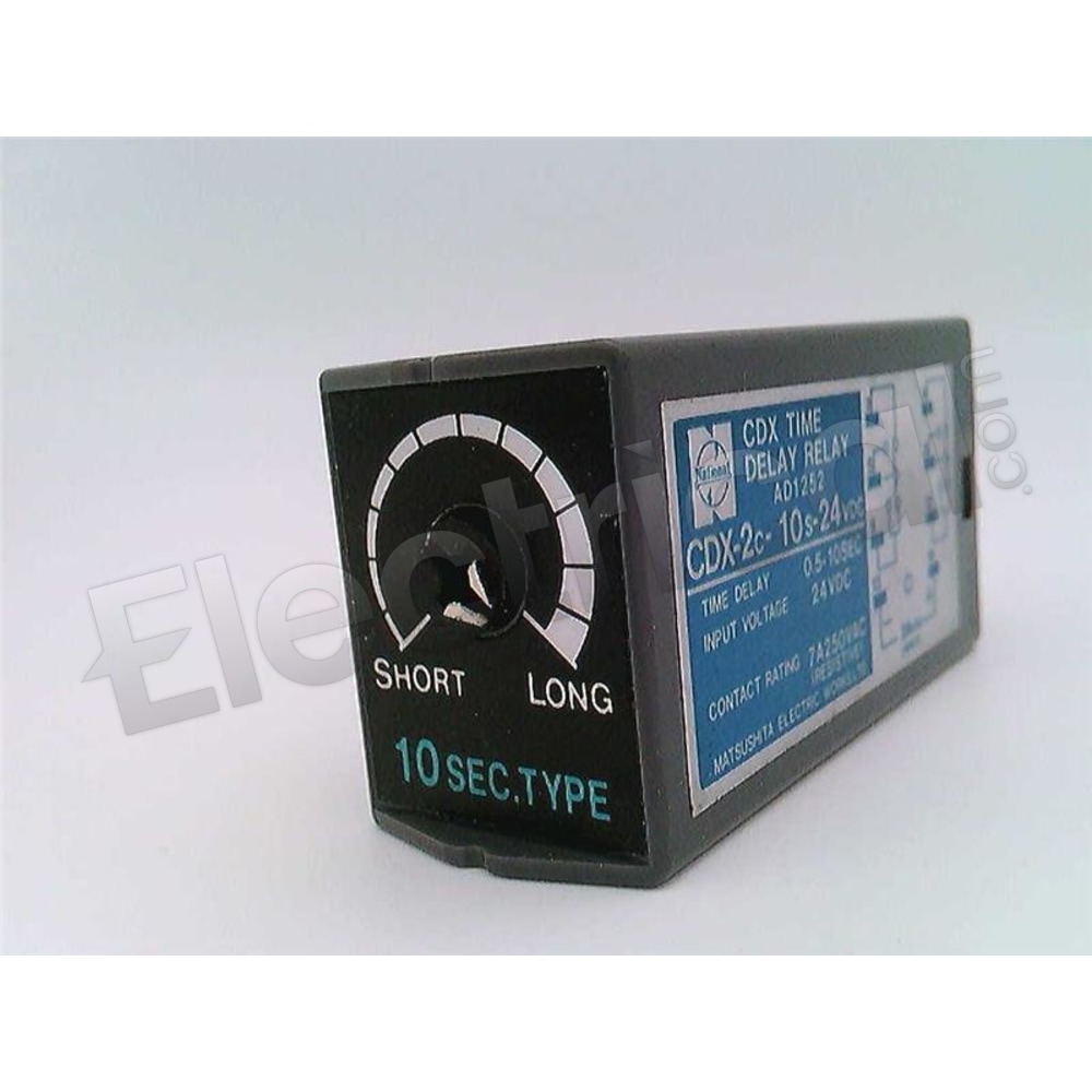 Matsushita Electric CDX-2C-10S-24VDC Timer & Counter Automation