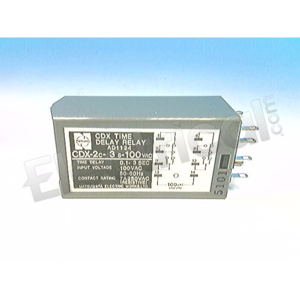 Matsushita Electric CDX-2C-3S-100VAC Fuse Part And Accessory Fuse