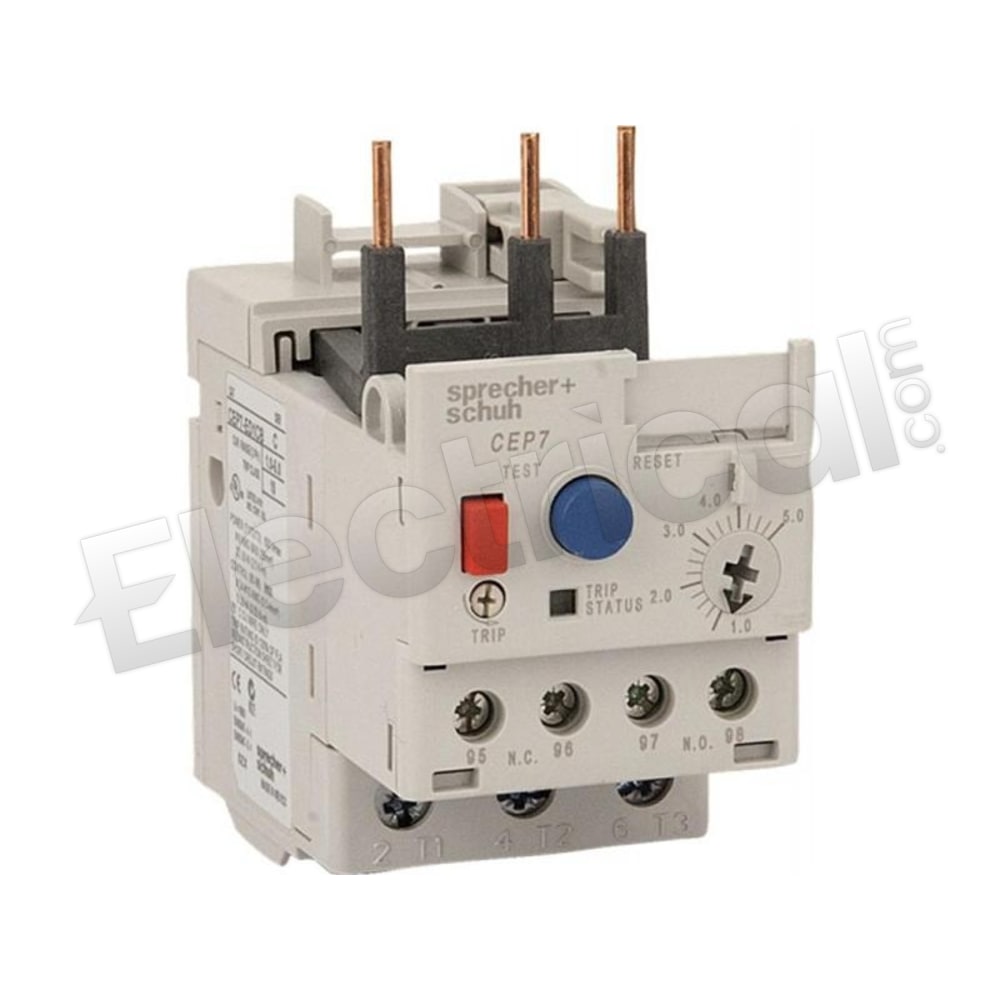 CEP7-ED1CB Sprecher & Schuh Overload Relay Motor Control