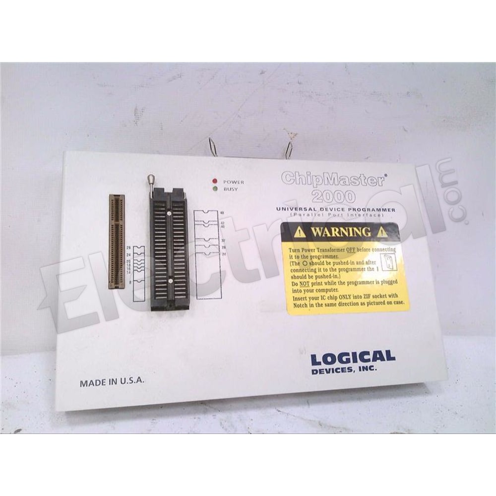 CHIPMASTER-2000 Logical Devices PLC Programmer Automation