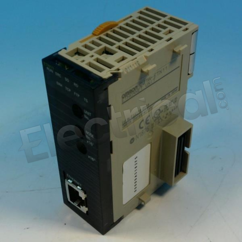 Omron CJ1W-ETN11 PLC Module Automation