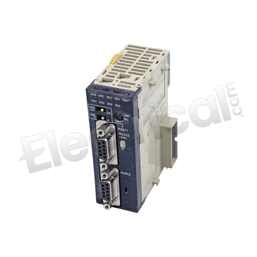 Omron CJ1W-SCU41 PLC Module Automation