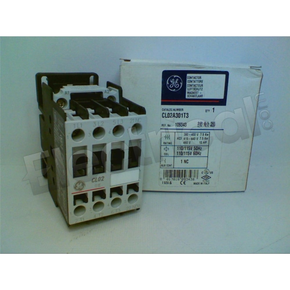 CL02A301T3 General Electric A Contactor