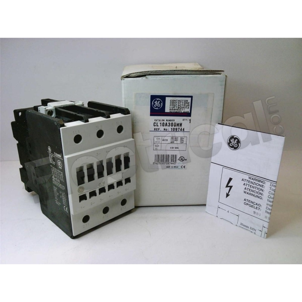 General Electric CL10A300MW Contactor Motor Control