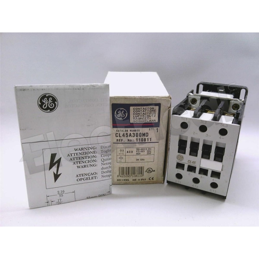 General Electric CL45A300MD Contactor Motor Control