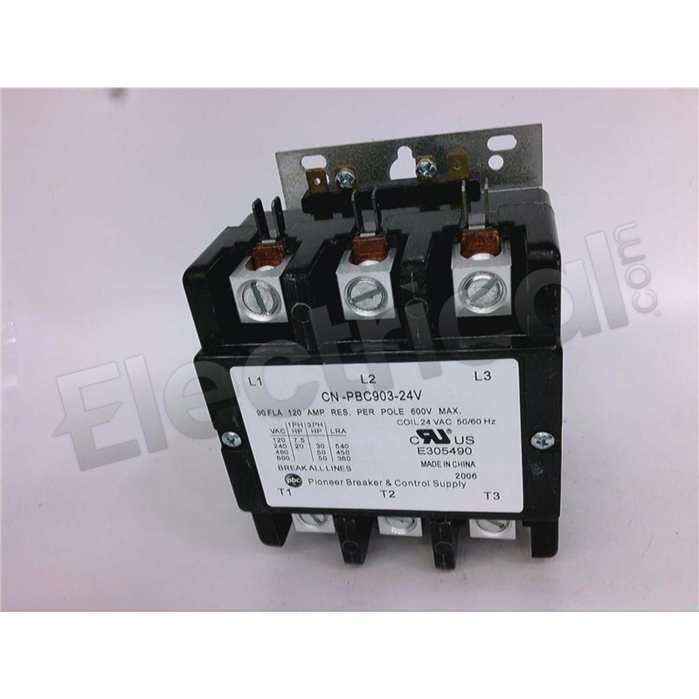 PBC CN-PBC903-24V Contactor Motor Control
