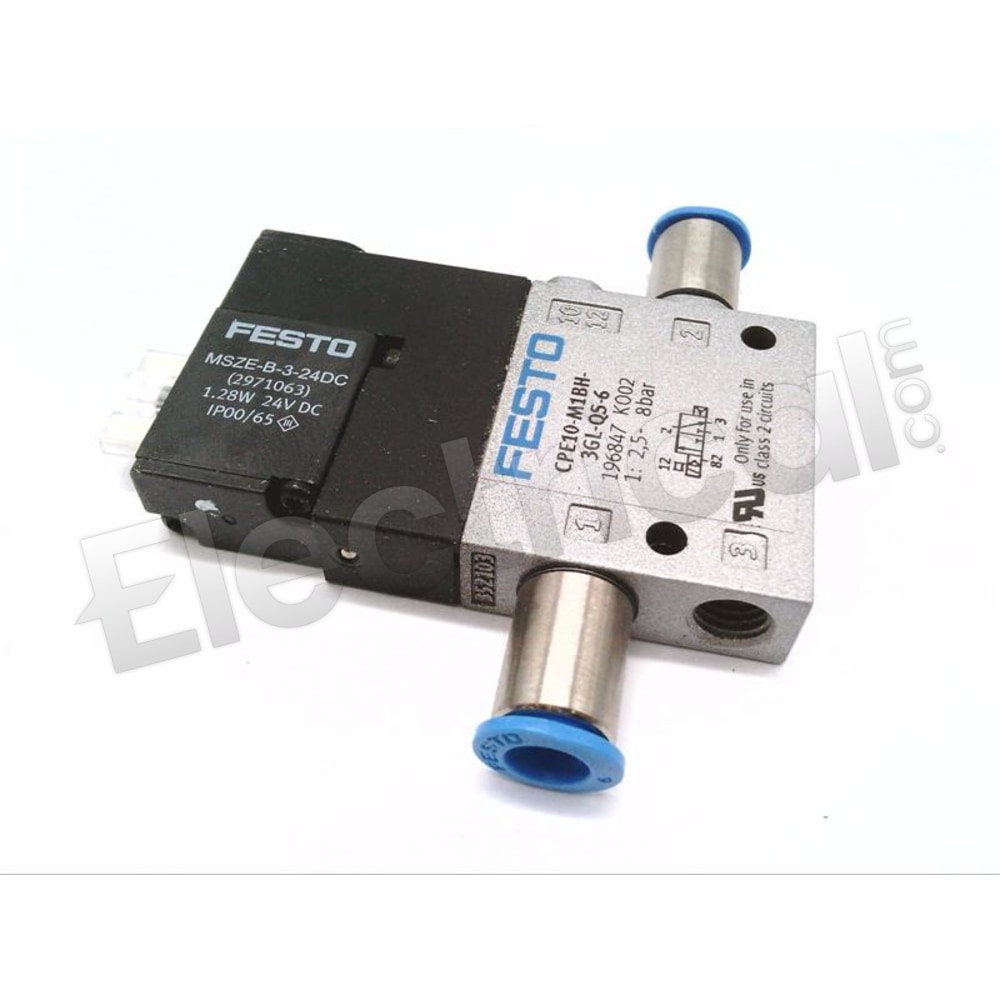Festo CPE10-M1BH-3GL-QS-6 Solenoid Valve Valve