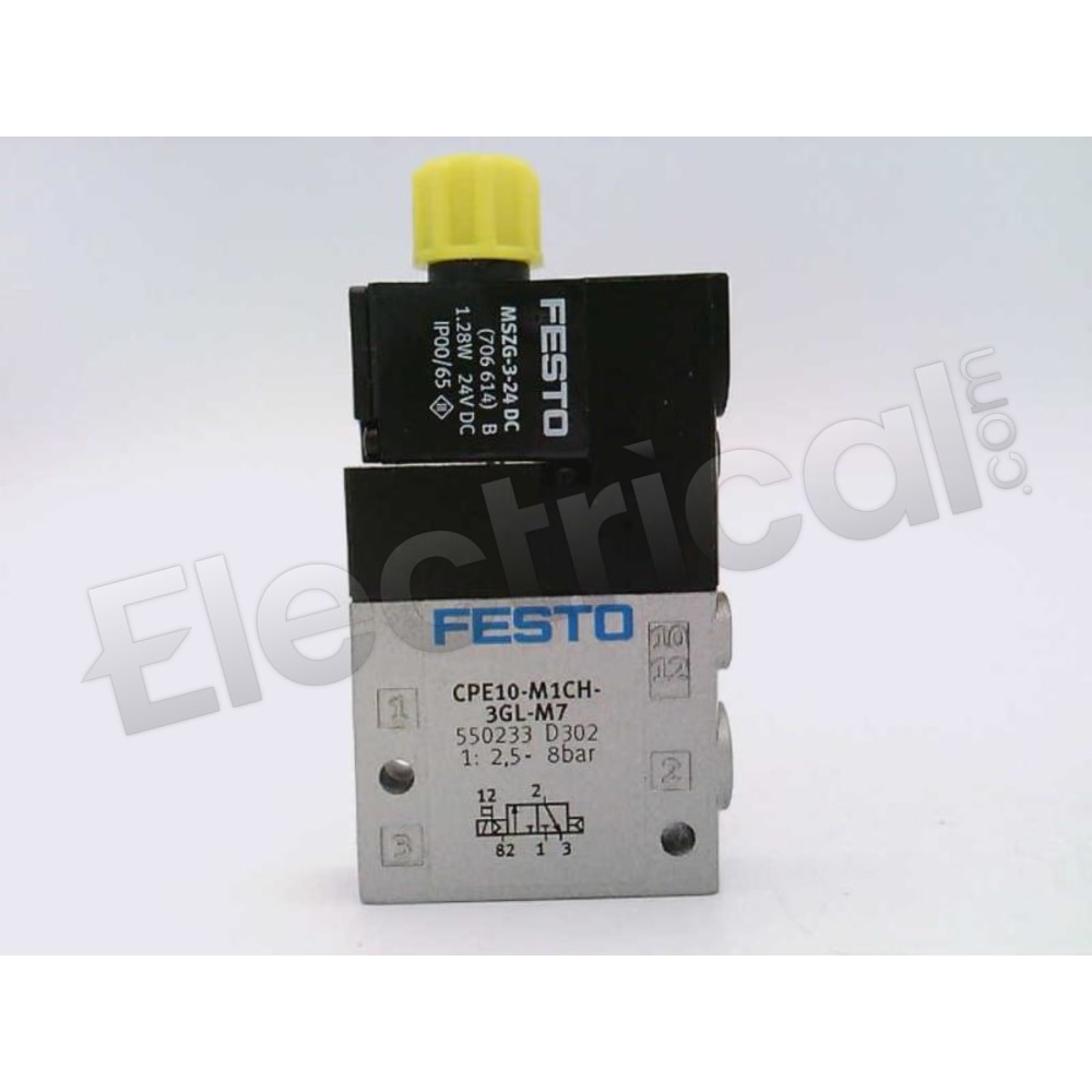 Festo CPE10-M1CH-3GL-M7 Solenoid Valve Valve
