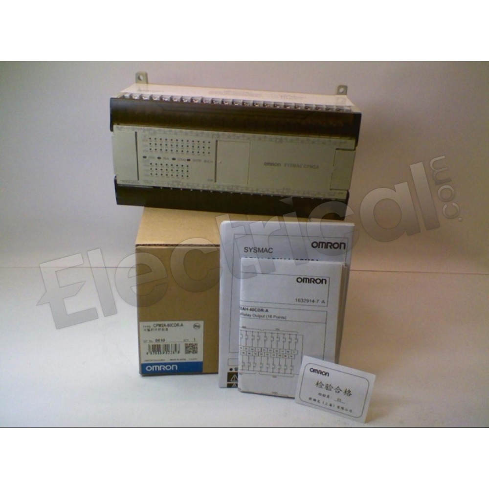 Omron CPM2A-60CDR-A PLC Module Automation