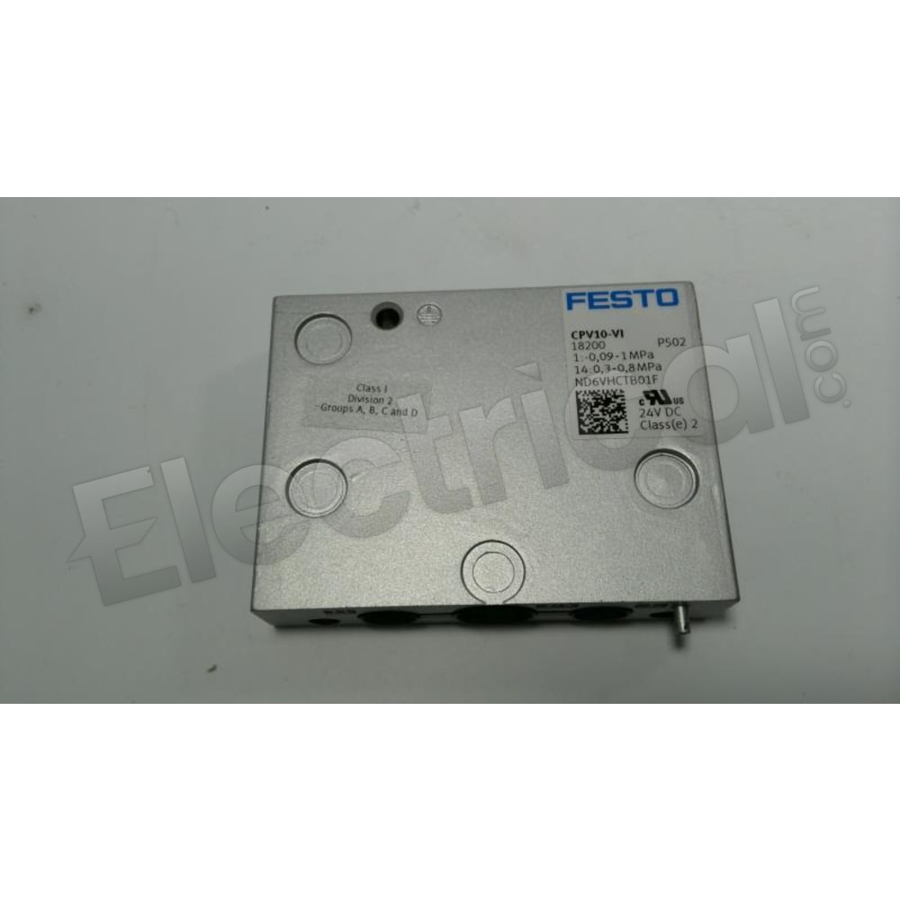 Festo CPV10-VI Pneumatic Accessory Pneumatic