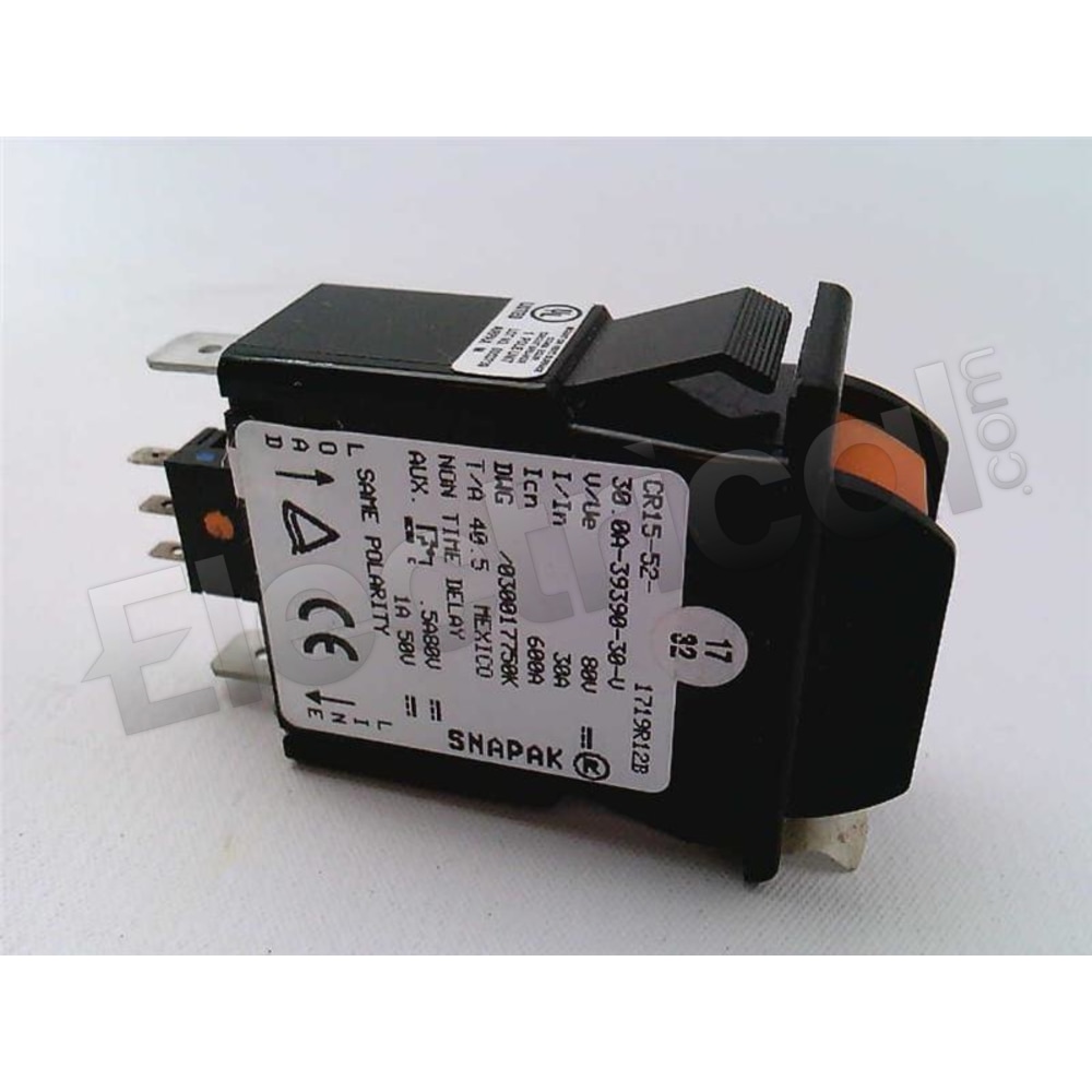CR15-52-30.0A-39390-30-V Sensata Technologies Part And Accessory ...