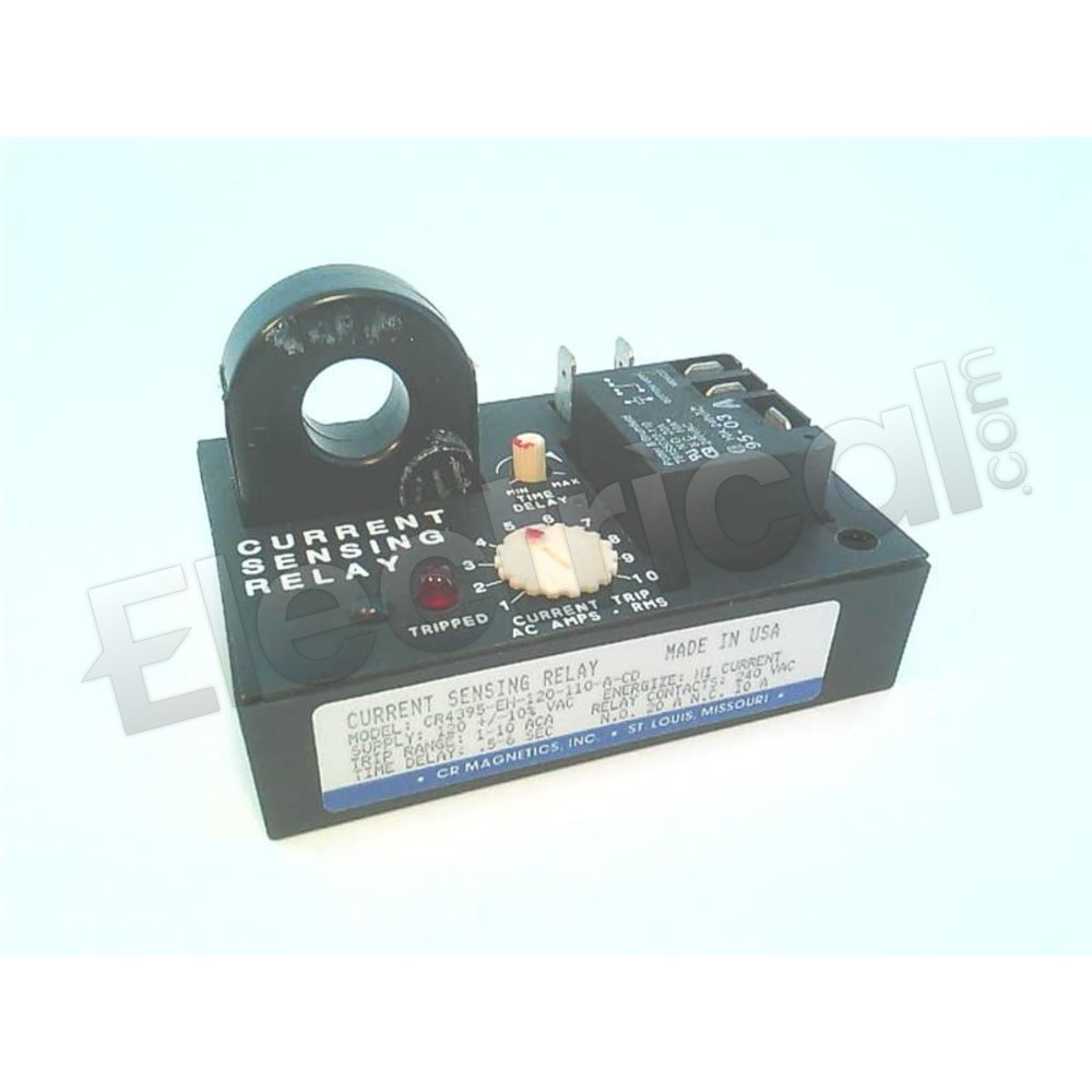 CR4395-EH-120-110-A-CD Cr Magnetics Ground Fault Sensor Relay