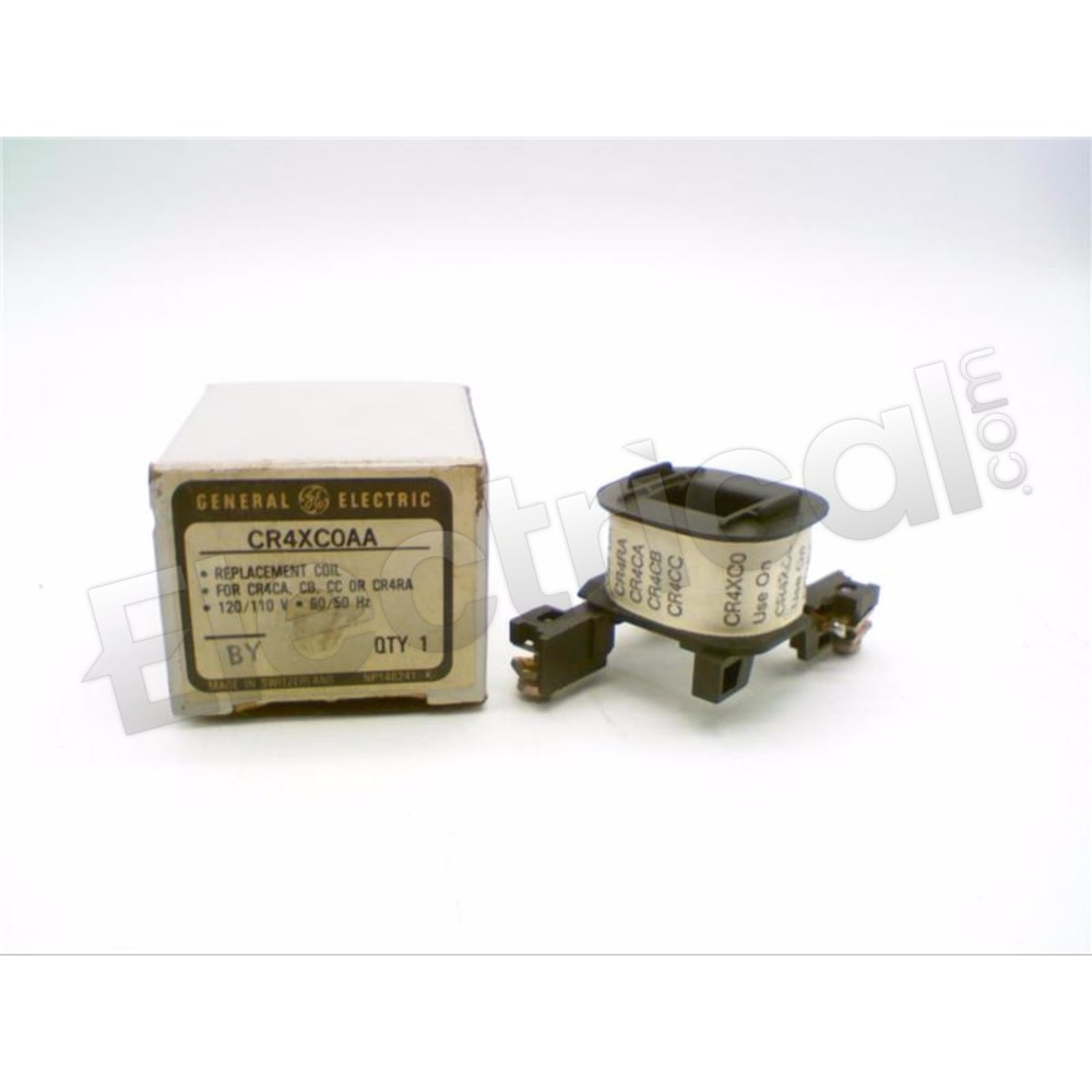 CR4XCOAA General Electric Contactor And Motor Starter Auxiliary Motor ...