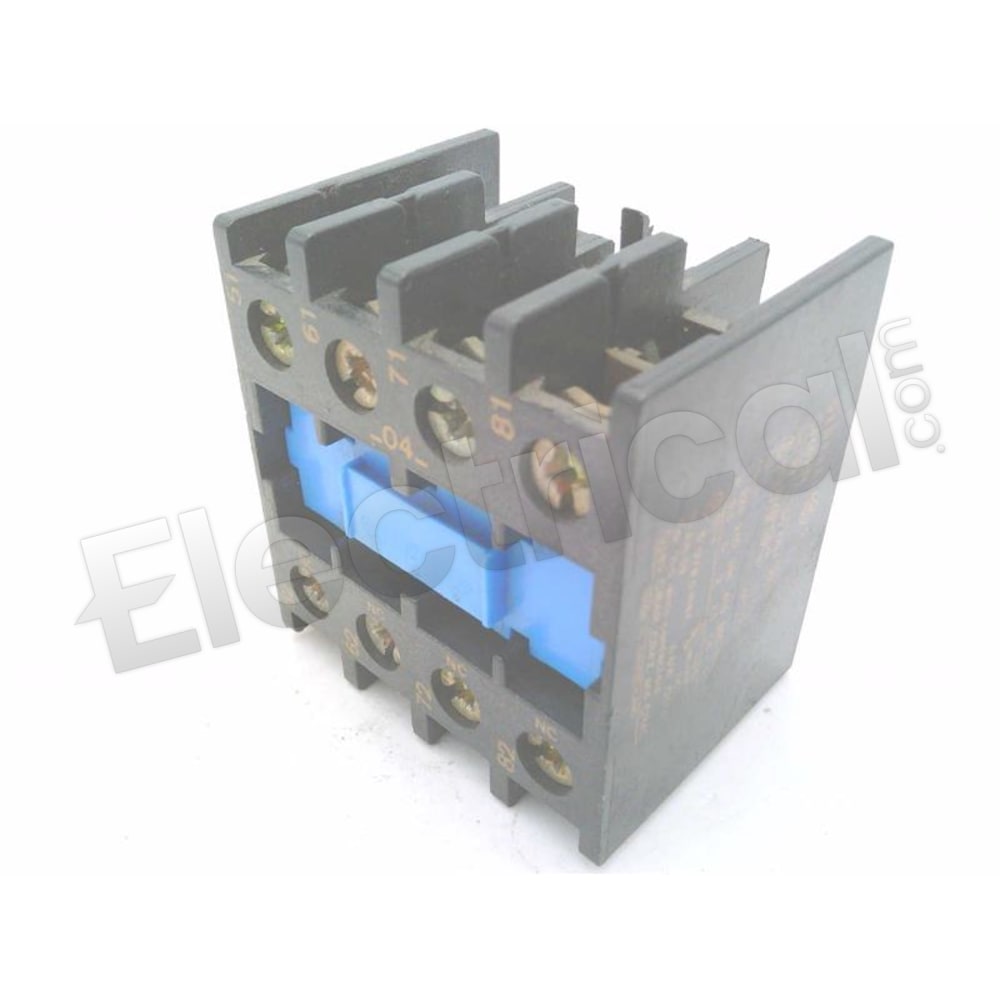 General Electric CR4XR04 Contactor And Motor Starter Auxiliary Motor ...