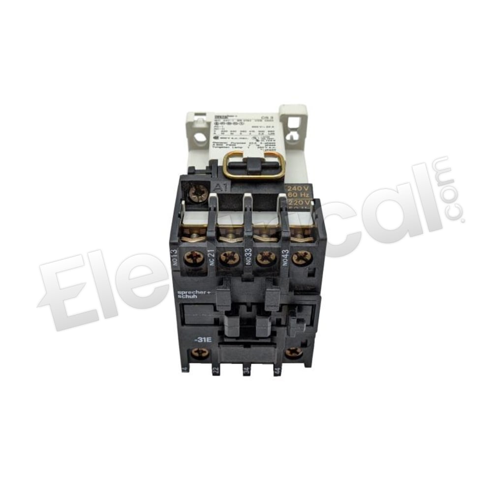 Sprecher & Schuh CS3-31E-240 Contactor Motor Control
